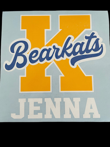 Klein cheer megaphone decal | madspirit