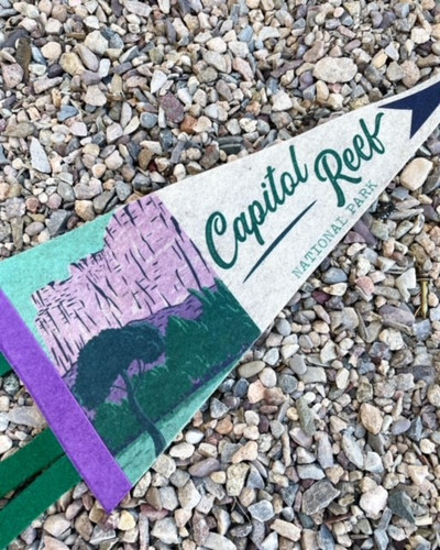 Capitol Reef NP pennant | madspirit