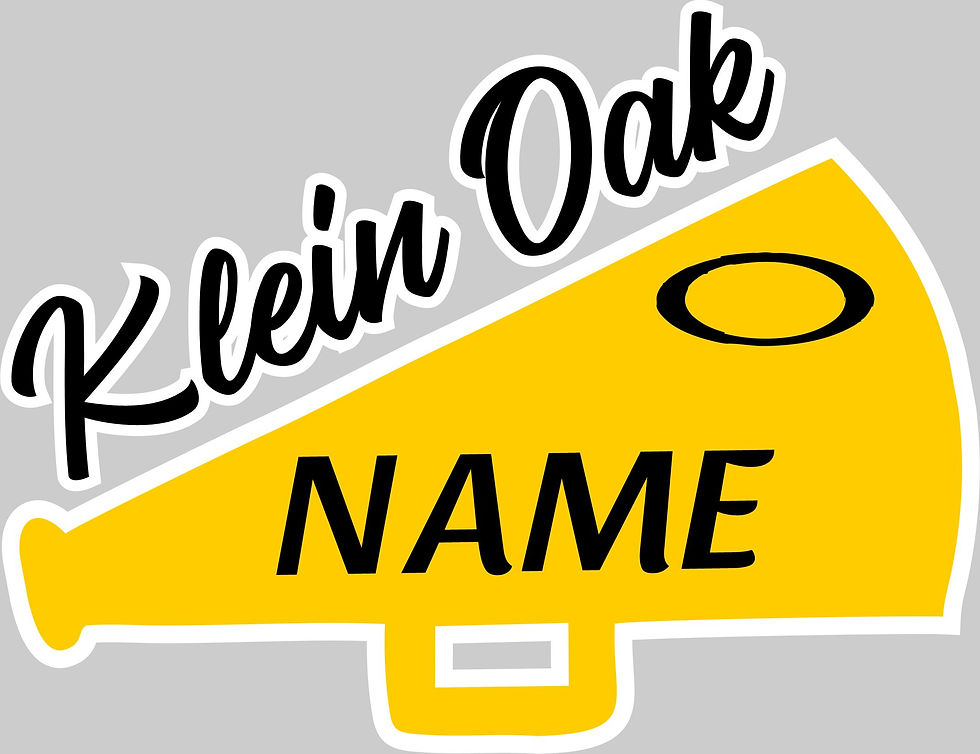 KLEIN OAK CHEER DECAL | madspirit