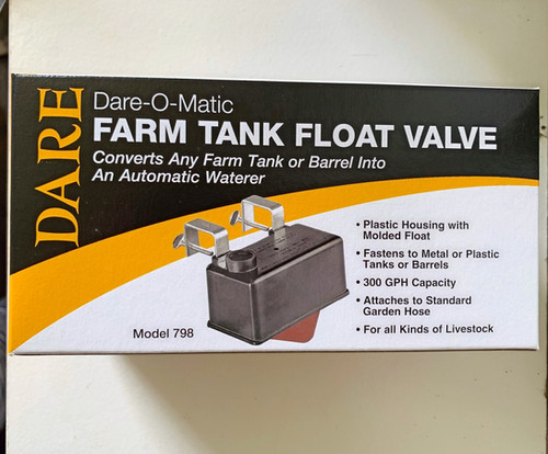 Farm Tank Float Valve- Plastic | Wynter's Farm Supply
