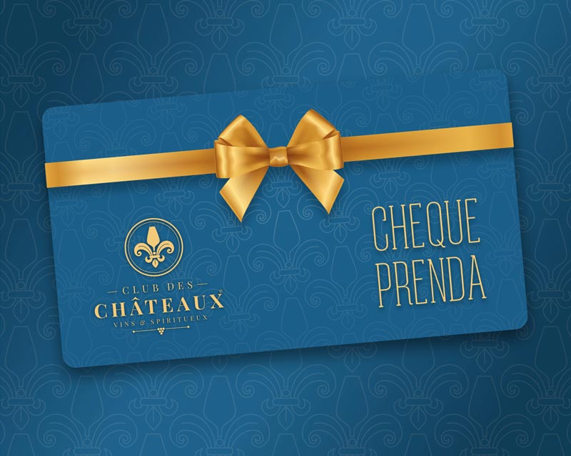 CHEQUE-PRENDA | Club des Chateaux