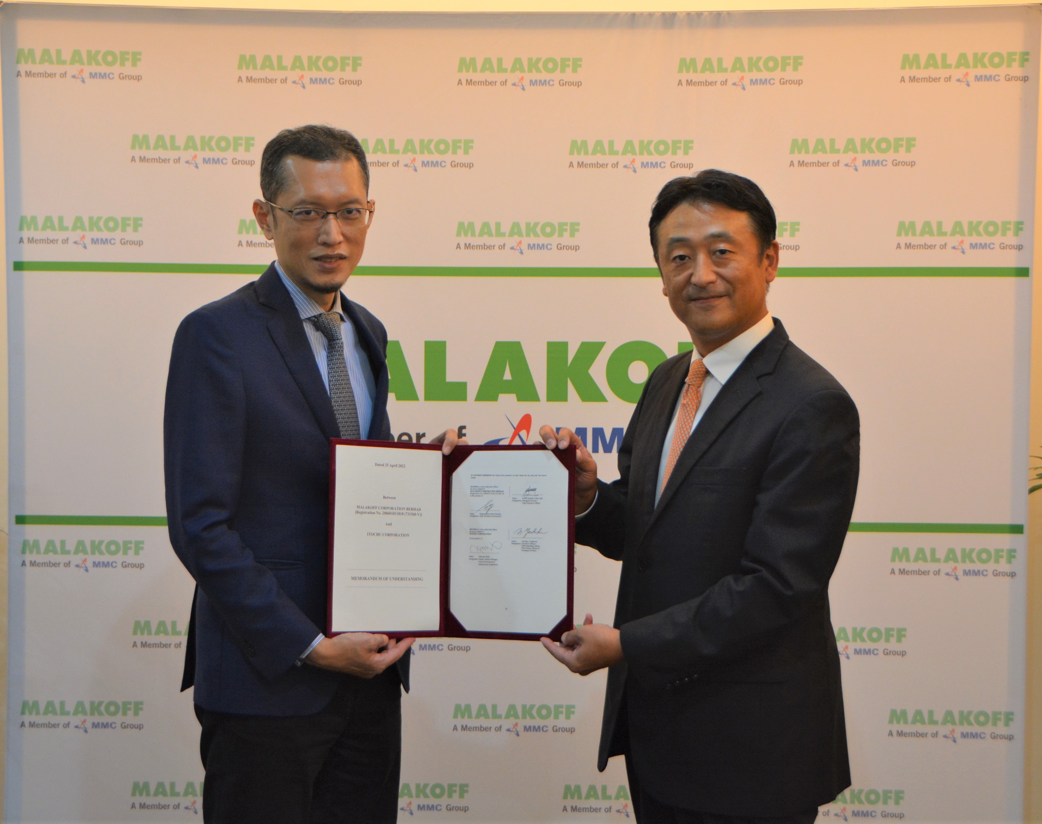 Malakoff Signs MoU with ITOCHU on Decarbonisation Initiatives - Malakoff