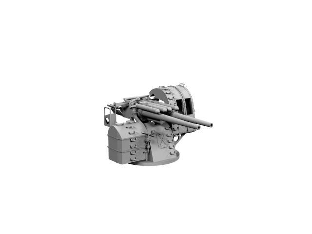 TYPE 89 12.7 CM TWIN GUN MODEL A-1-2 | SWORDFISHMODELS