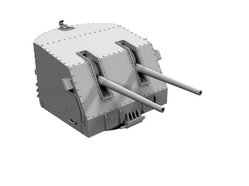 5 INCH 38 CAL TWIN MOUNT MK38 | SWORDFISHMODELS