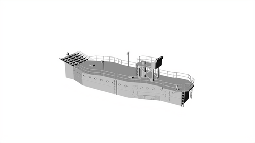 AFTER DECKHOUSE AND SEARCHLIGHT PLATFORM HMS COSSACK 1938 | SWORDFISHMODELS