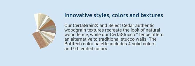 Bufftech Fence By Certain Teed | torrancefence