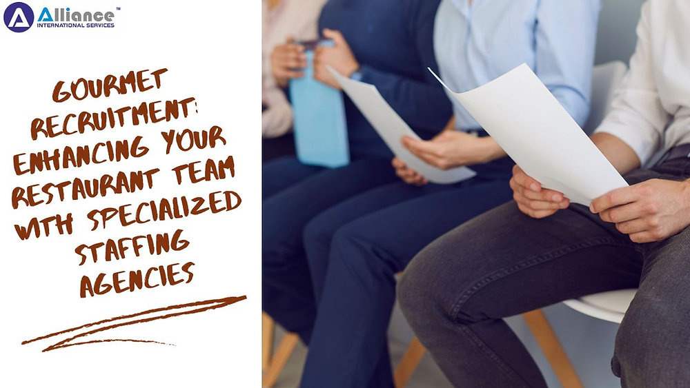 Gourmet Recruitment: Enhancing Your Restaurant Team with Specialized ...