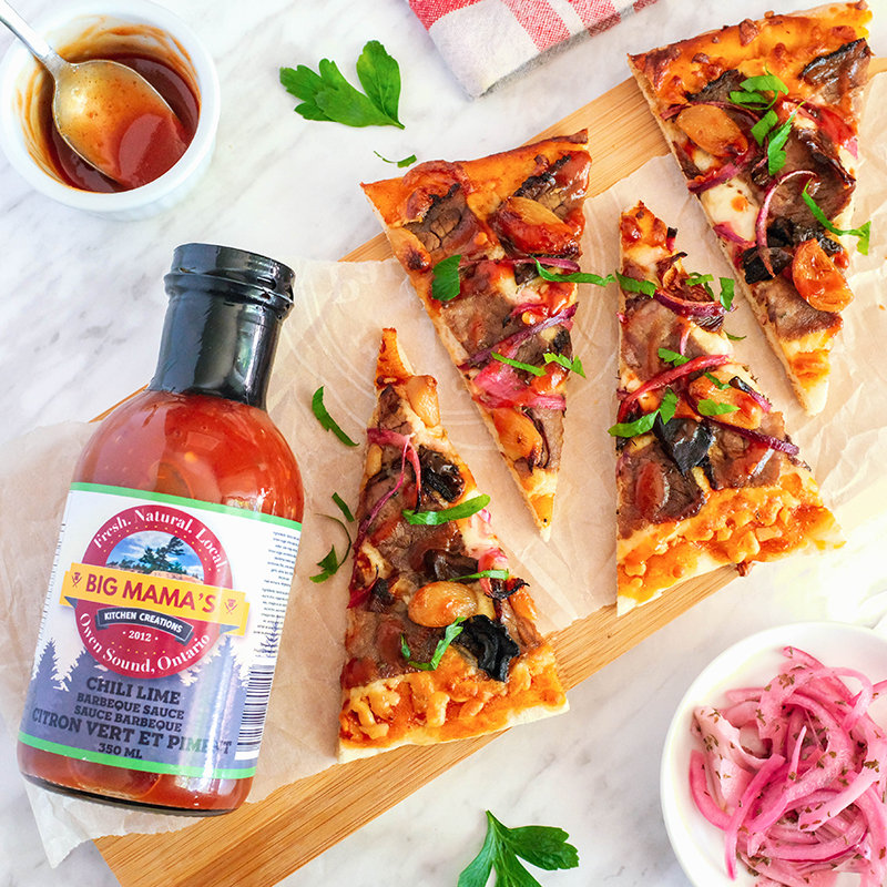 BMKC Canada Recipe | CHILI LIME BRISKET FLATBREAD