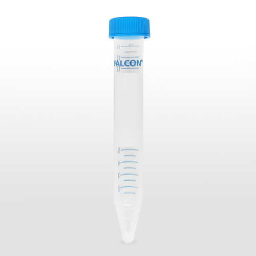 352097 Conical Tubes 15ml High-clarity polypropylene w/screw cap and ...