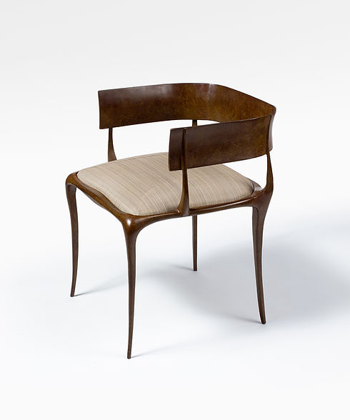 PAUL MATHIEU | ARIA bronze armchair