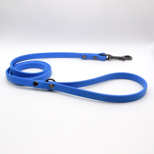 Neon Blue Biothane Lead | Zande Dog