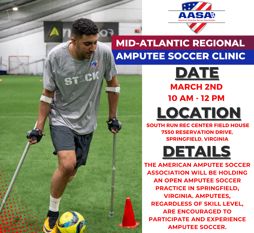 The American Amputee Soccer Association Will Be Hosting Camps Across ...