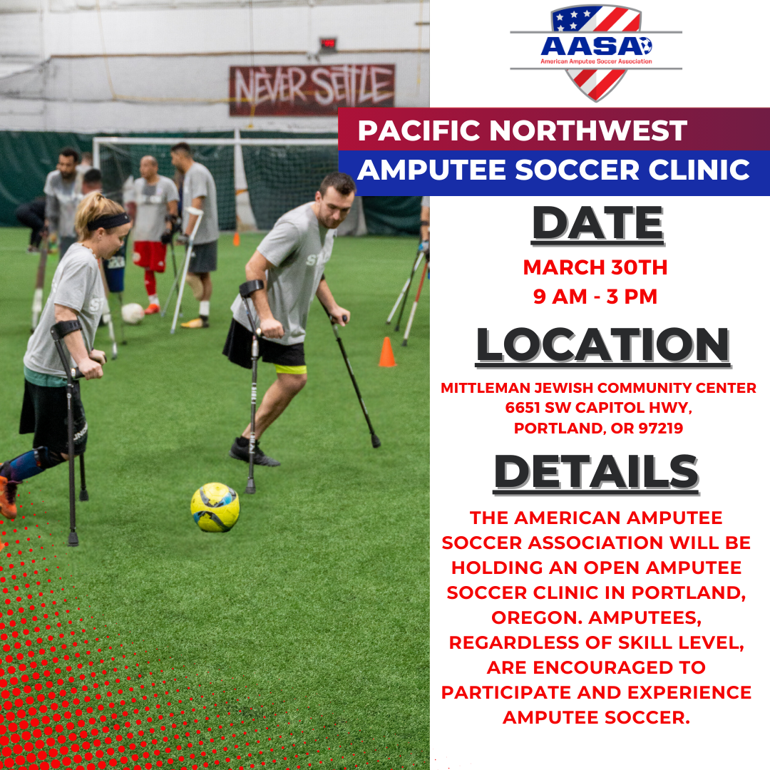 The American Amputee Soccer Association Will Be Hosting Camps Across ...
