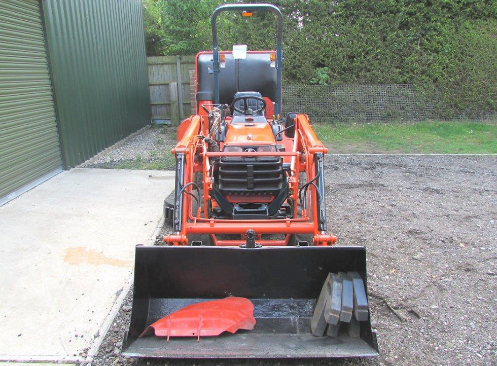 Kubota B2410 compact tractor for sale from Groundcare Trader, Beds