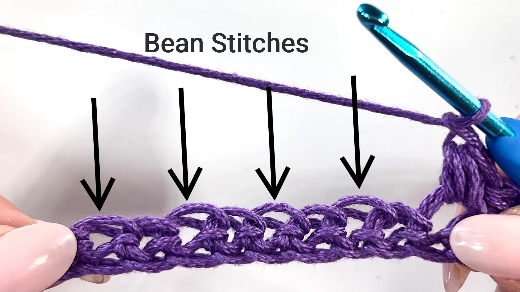 How to Crochet the Bean Stitch (with Step-by-Step Tutorial + Video)