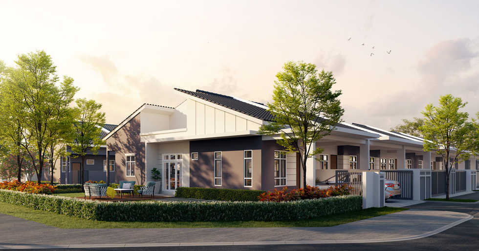 Single Storey Terrace House Type C | New Times