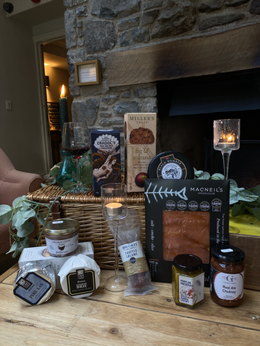 ARTISAN HAM & CHEESE HAMPER | Bodnant Welsh Food