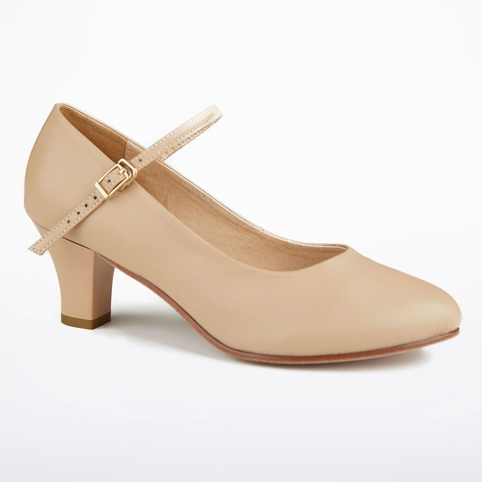 Advanced Tan Character Shoes 2" Heel | niceswan