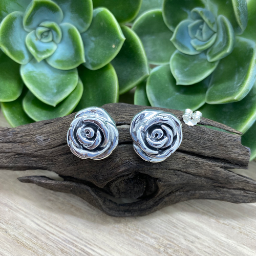 Ariya Rose Earrings | Oh la la Silver