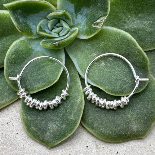 Boho Breeze Hoops | Oh la la Silver