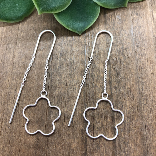 Flower Threaders | Oh la la Silver