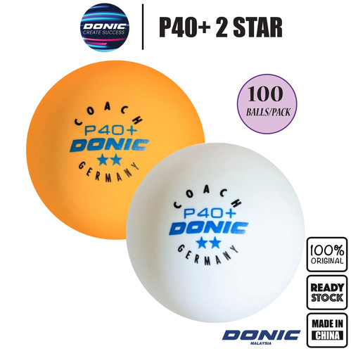 Coach P40+ Two Star Ball (100 Balls) | PJ Union TTC