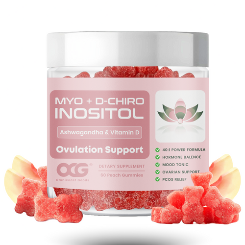 Myo-Inositol & D-Chiro Inositol Gummies with Ashwagandha | OCG