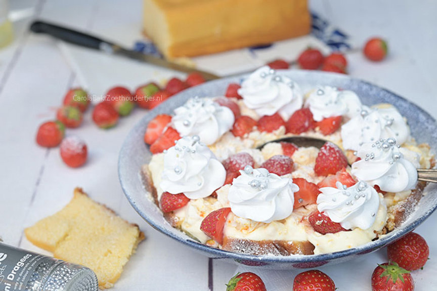 Zomerse Eton mess trifle