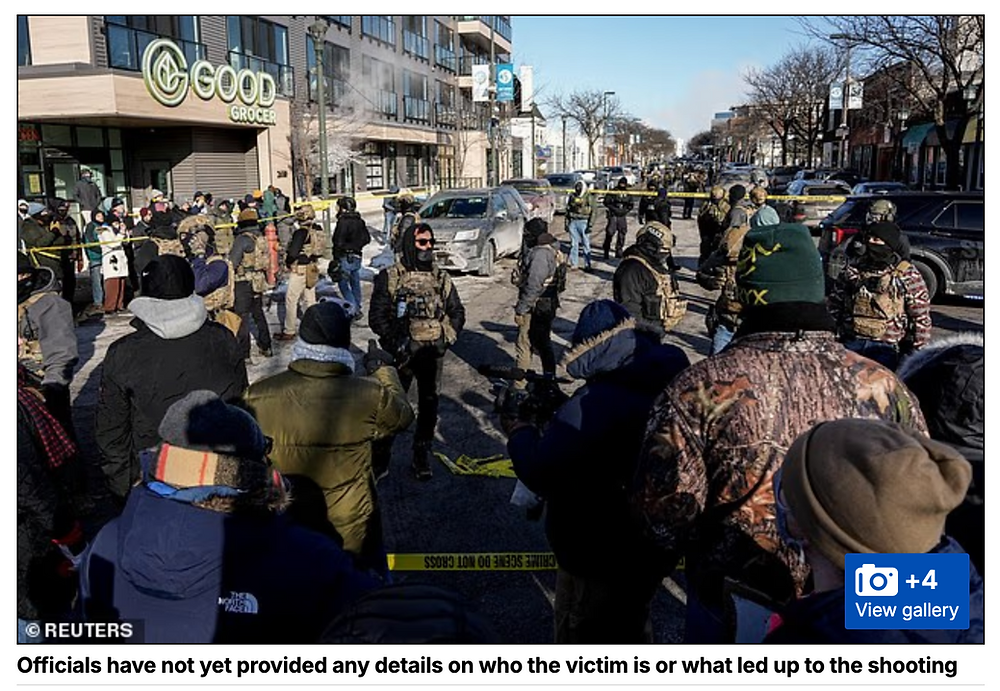 Federal agents shoot and kill 'armed man' in Minneapolis as video shows ...