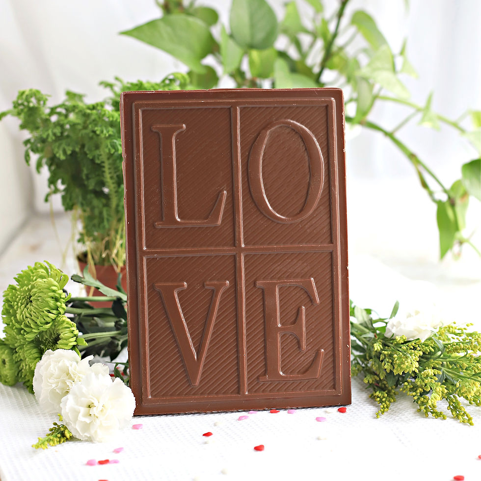 LOVE Bar Milk Chocolate | Hope Chocolates