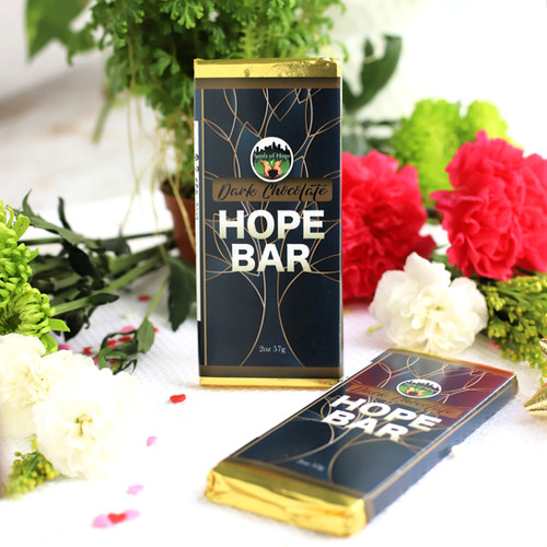 Hope Bar Dark Chocolate (1) (2 oz) | Hope Chocolates