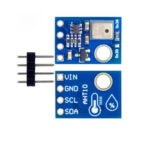 SENSOR DE TEMPERATURA Y HUMEDAD AHT10-12C | Mikrotronica