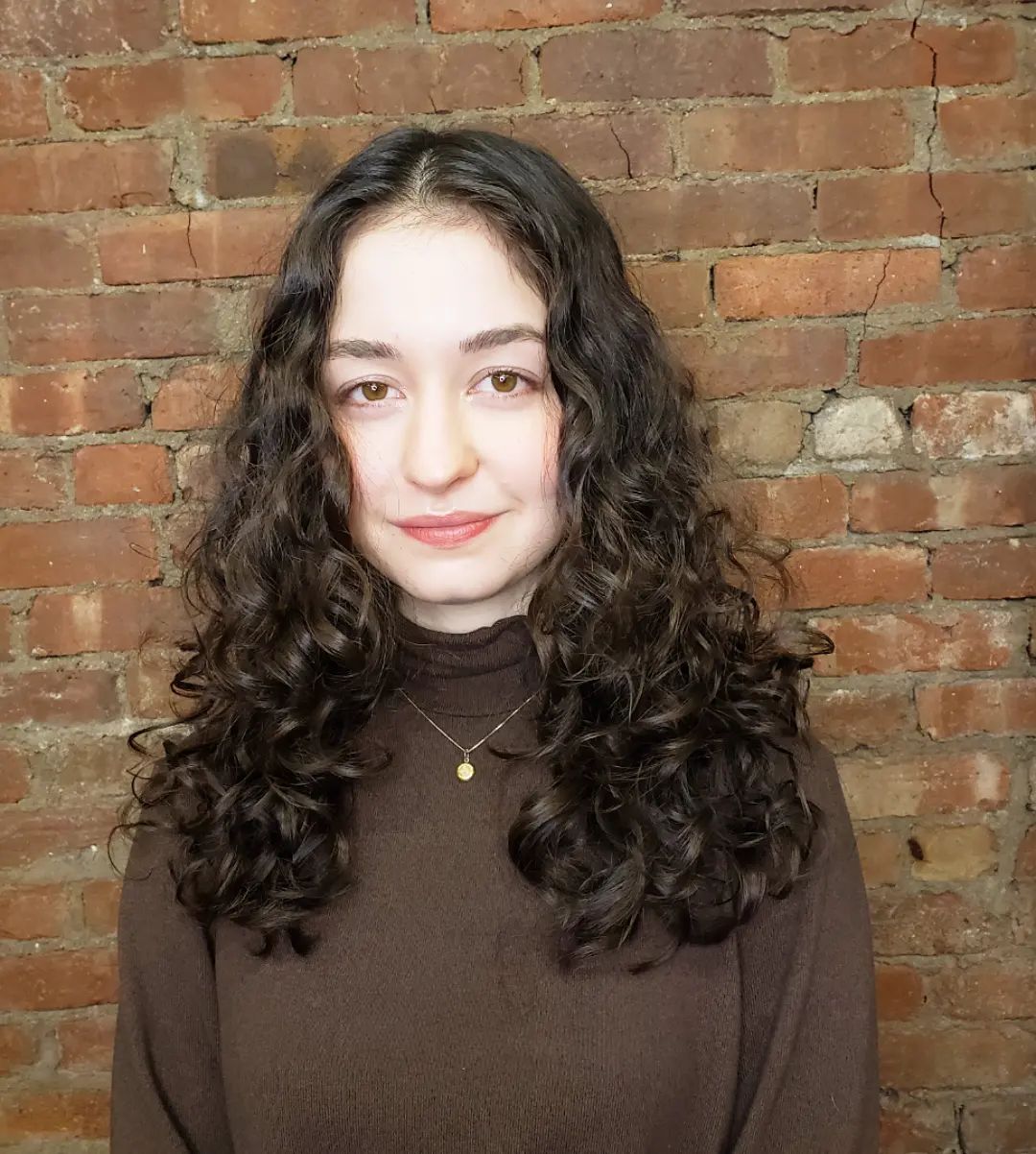 Sheep perm is the new 2024 hair!!