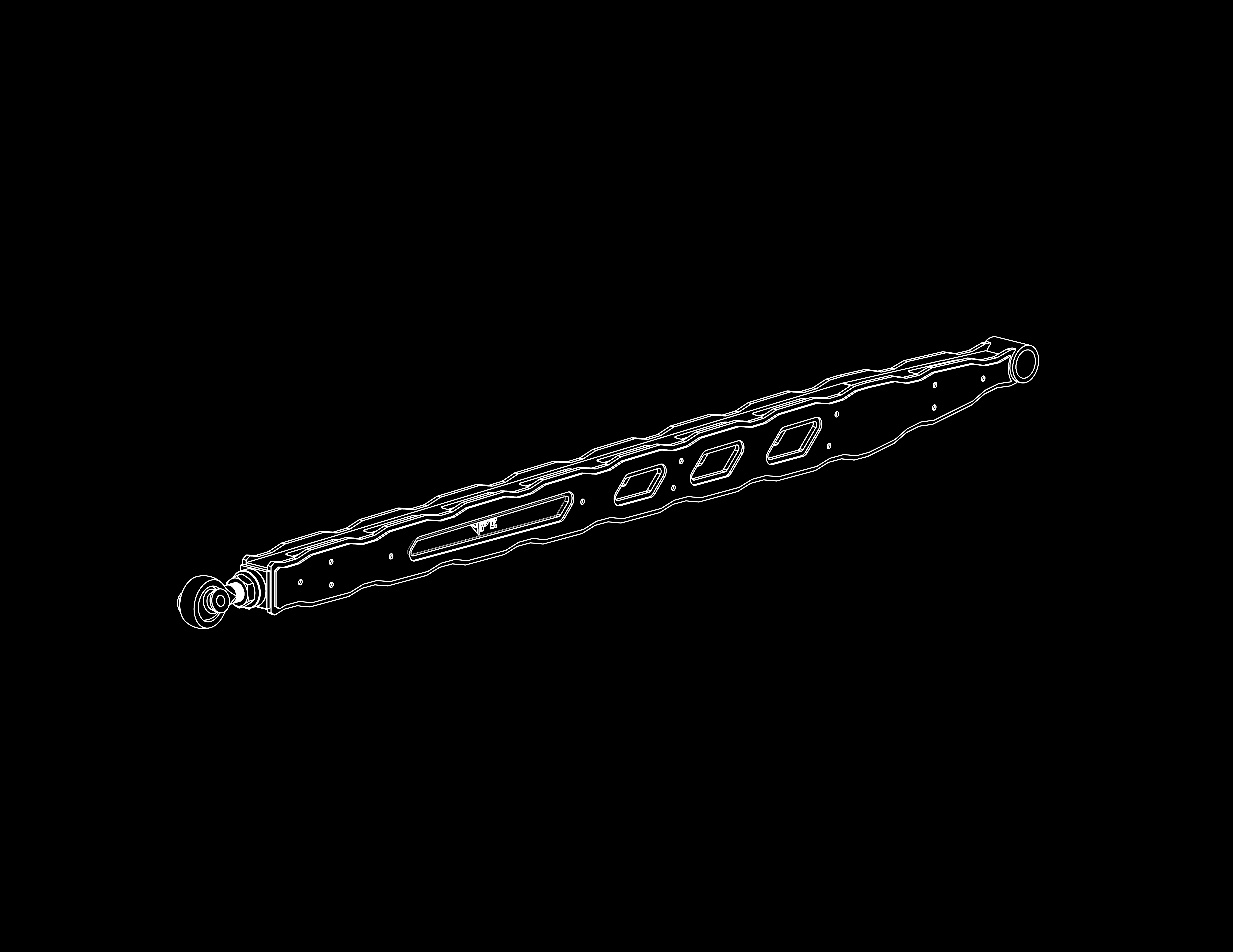 70 Inch Overlay Traction Bars: (DESIGN-1) - (DIY) - (DXF FILE PACK ...