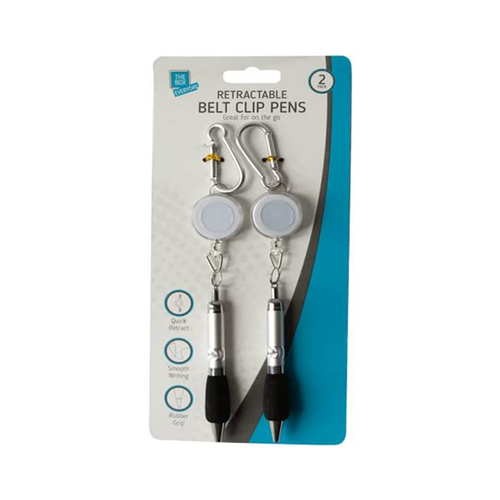 Carabineer Pens Retractable Belt Clip | Luxura Commerce