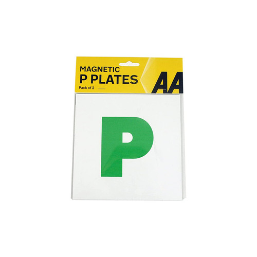 AA Fully Magnetic P Plates for Recently Qualified Drivers | Luxura Commerce