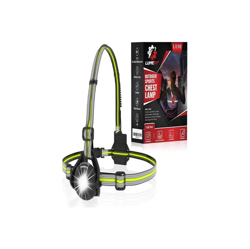 LUMEFIT Run Light, Running Light for Runners Chest LED Lamp | Luxura ...