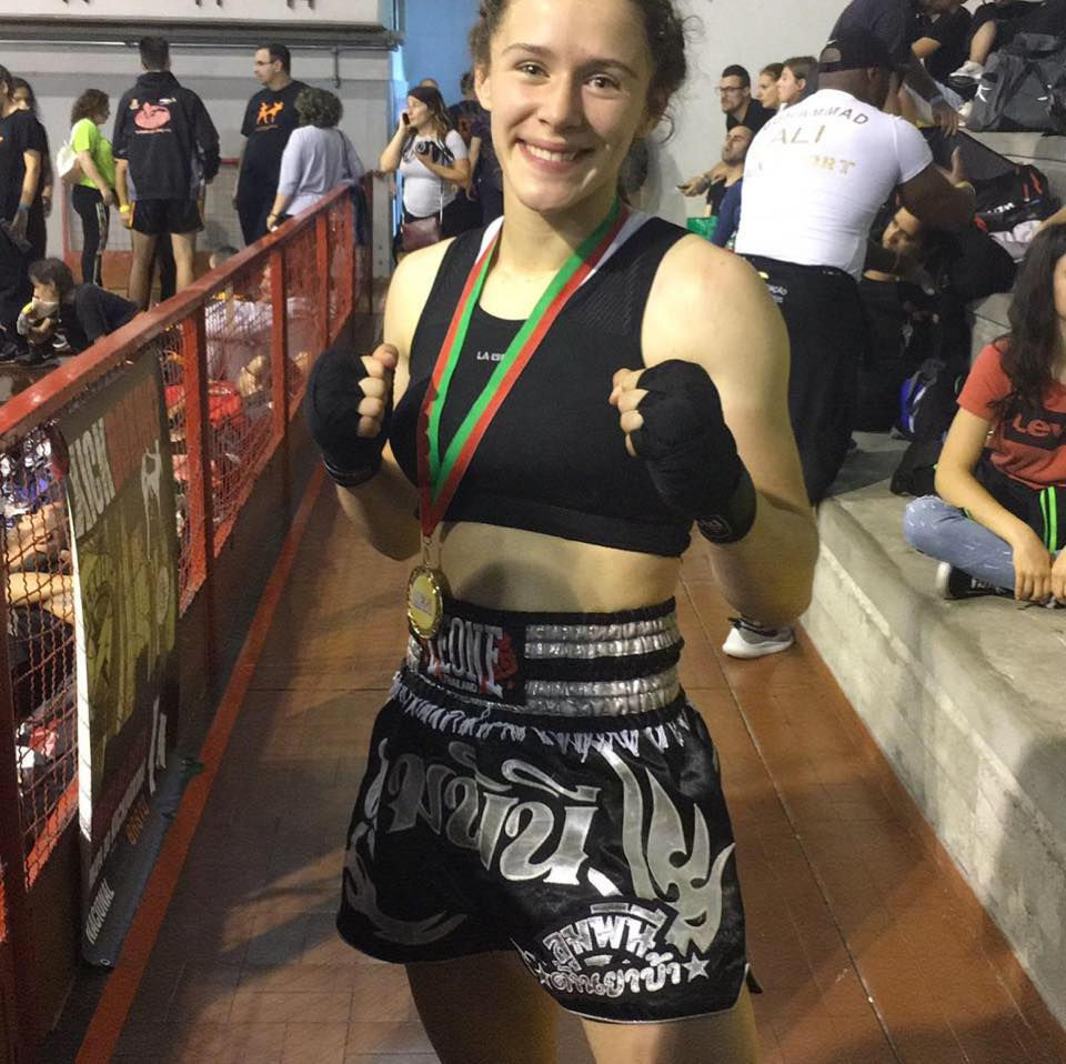 Matilde Rodrigues é vice-campeã da Europa de kickboxing