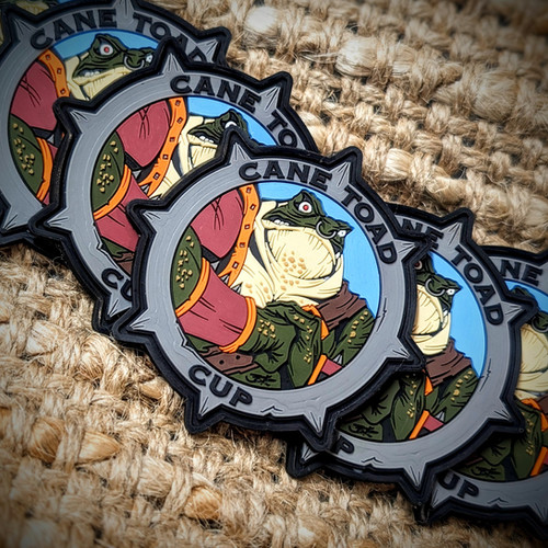 Cane Toad Cup 2024 PVC Patch | Cane Toad Cup