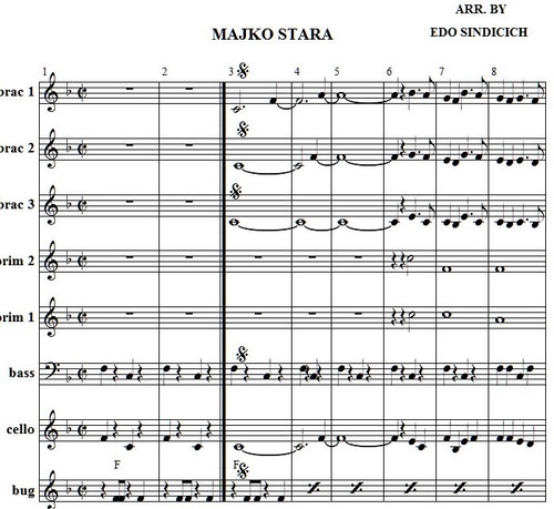 Majko Stara Brac 1 & Bug Only | Tamburitza Orchestra