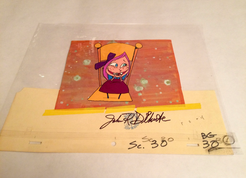 SMART TALK WITH RAISIN Animation Production Cel - Sc.30 A1 W Color ...