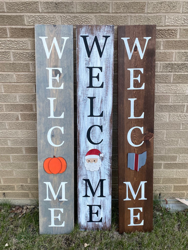 Interchangeable Porch Sign | SavvyShark&Co, LLC