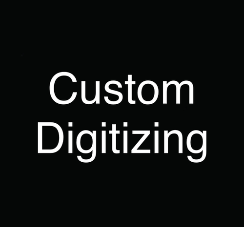 Custom Digitizing Fee | SavvyShark&Co, LLC