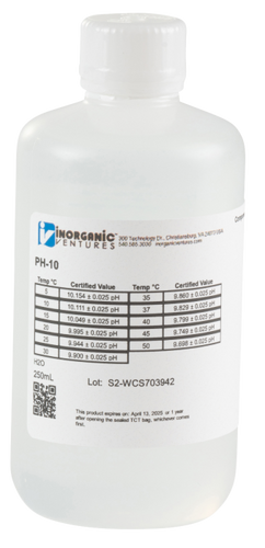pH 10 Calibration Standard, pH Buffer Solution | Labware E-shop