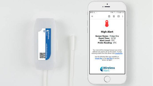 Wireless Alert TP Temperature monitor with email alerts | Labware Group