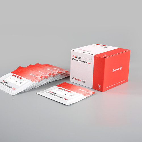 Precast PAGE Gel, Tris-Glycine, 10 / 15 wells, Glass, 10 pcs/box ...