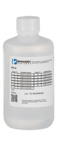 pH 4 Calibration Standard, pH Buffer Solution | Labware E-shop