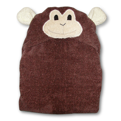 Monkey Hooded Character Towel - Tubby Towels