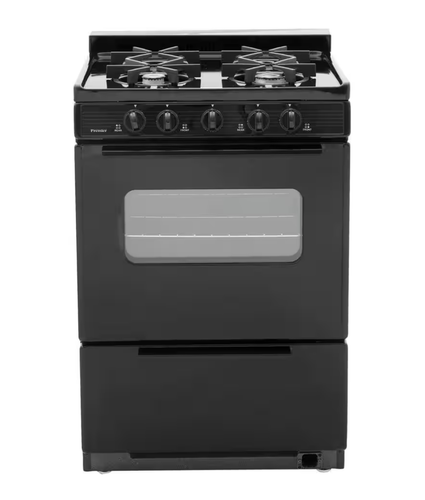 Premier 24 in. 2.97 cu. ft. Battery Ignition Gas Range | Columbus ...