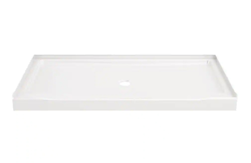 60” x 30” composite stone Shower Base | Columbus Liquidation